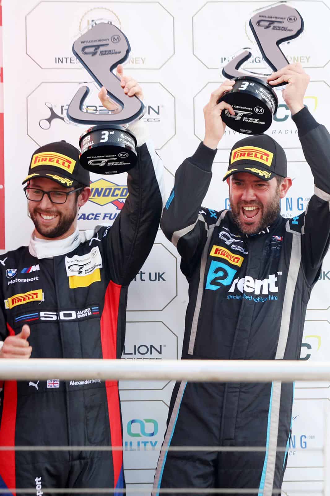 Sims on the podium at Brands Hatch - Alexander Sims - Racing Driver ...